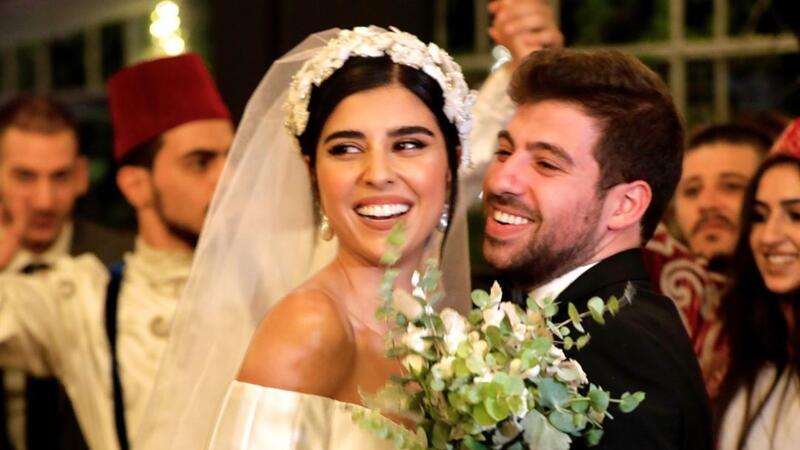 Dancing, Drinking & Kissing! Zeina Makki and Nabil Khoury Tie the Knot in an Eventful Wedding ...